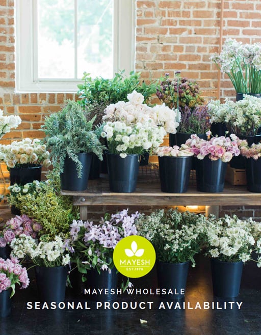 Monthly Flower Product Availability Guide
